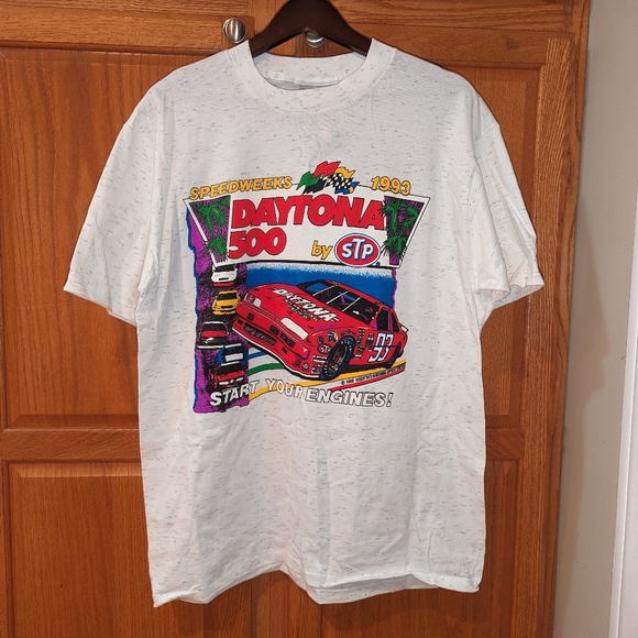 Oneita | Shirts | Nwt Vintage 993 Nascar Single Stitch Men Size L T ...